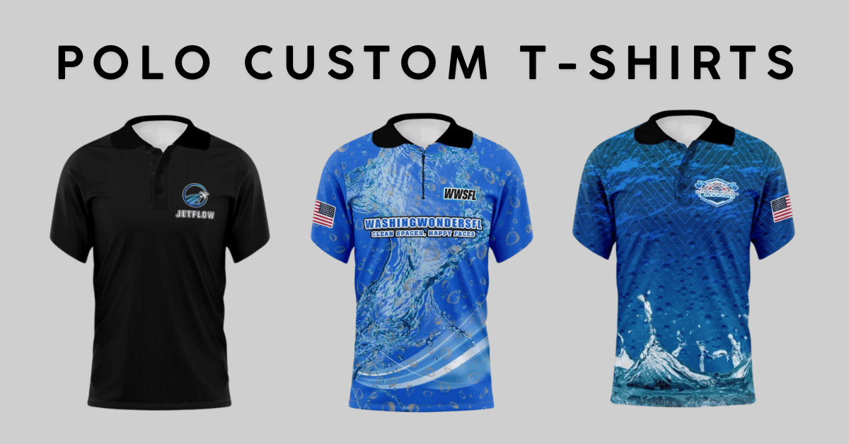 Polo Custom T-Shirts: Professional, Durable & Branded