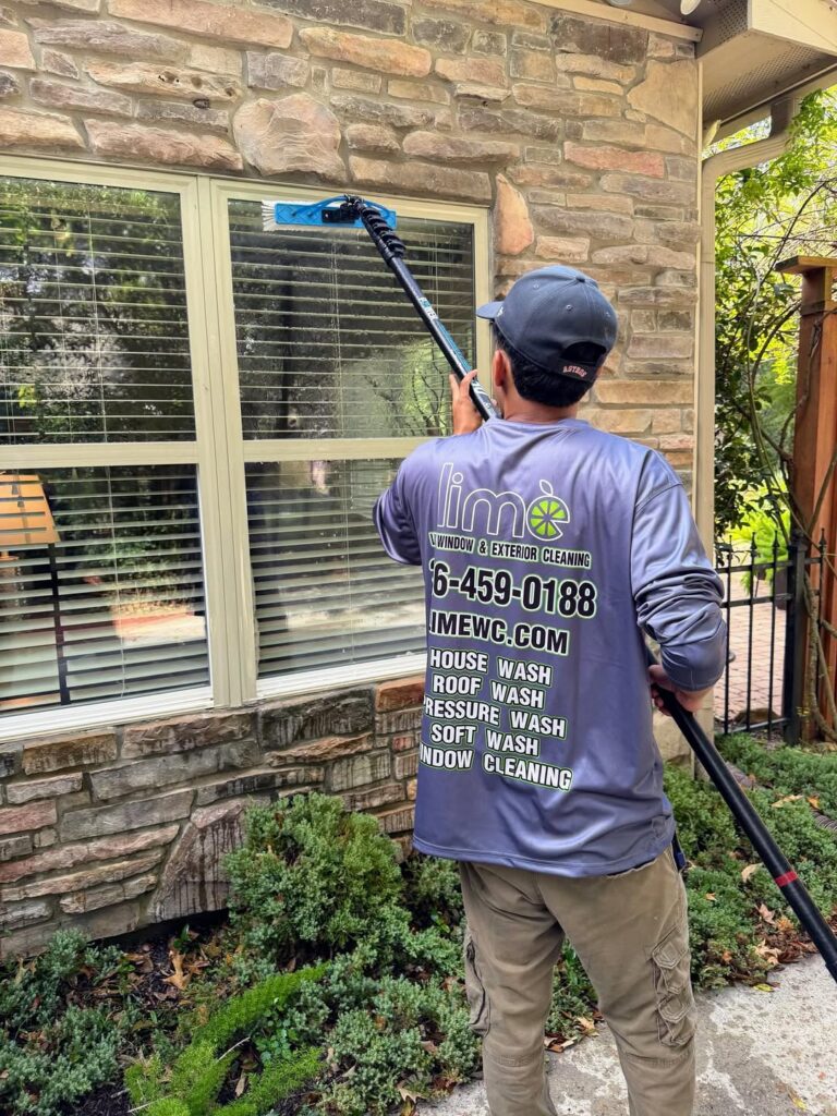Lime Window Cleaning Case Study: BRS Custom Apparel Boost!